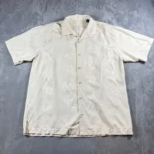 Tommy Bahama | Shirts | Tommy Bahama Tb8 Mens Large Silk Camp Shirt ...